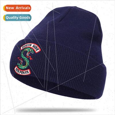 Pop Riverdale Wool Hat riverdale Embroidered Knit Hat Warm P