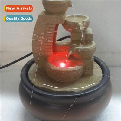 Order creative imitation sandstone lighting running water sm