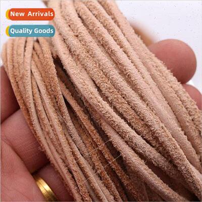 diy leather rope original color yak leather rope 2MM 3MM 4MM