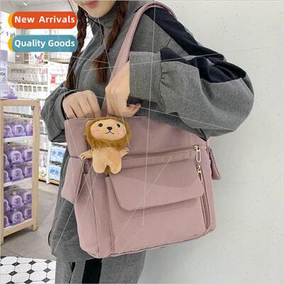 Korean Casual Mori Women Handbag 2023 Large Capacity Out ter