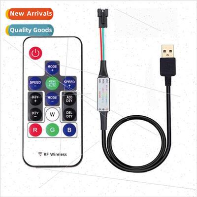 Mini colorful light strip controller 1 meter USB cable TV ba