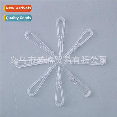 Serrated Plastic Clip Clothing Clip Clothing Transparent Cli