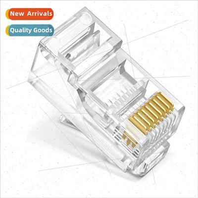 Boxed Network Crystal Heads RJ45 Crystal Heads Network Cable