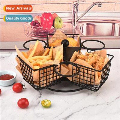 Rotary french fries basket fried chicken fries potato chips