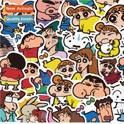 40 Crayon Shin-chan stickers cartoon handbook stickers phone