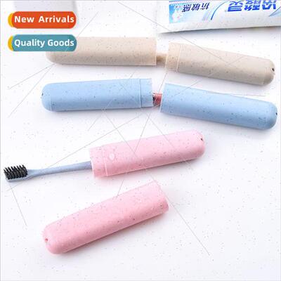 Business trip portable toiletries frosted toothbrush box col