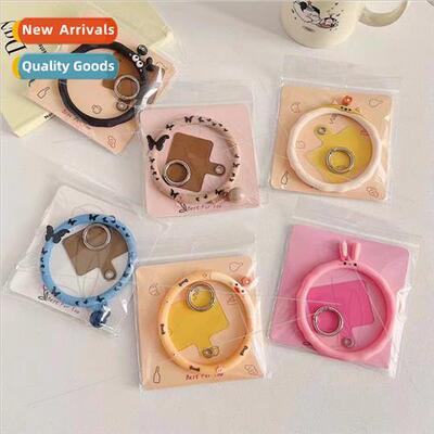 New tulip donut bracelet cell phone lanyard anti-drop cute f