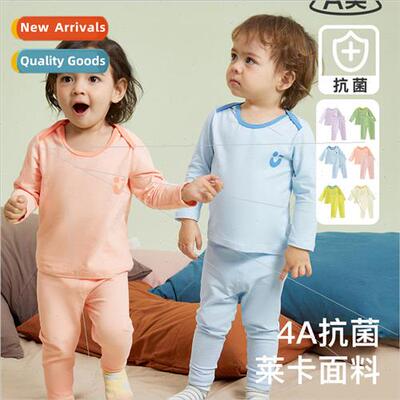 2024 Spring new childrens underwear set antibacterial skin-f