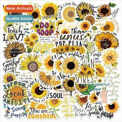 50 inspirational sunflower sunflower graffiti stickers lapto