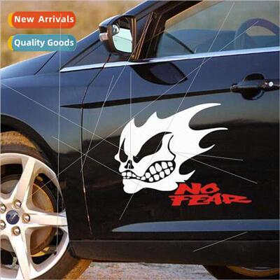 NO TEARS Ghostbusters Evil Dead skull car stickers reflectiv