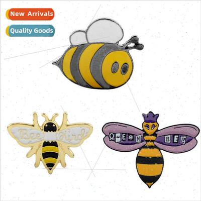 Jewelry cartoon cute bee brooch pin creative enamel badge cl