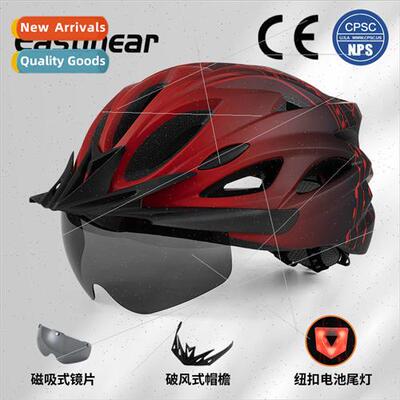 Summer new with windshield brim adult bicycle helmet breatha