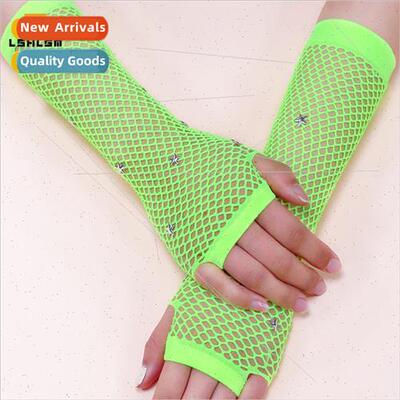 Sunscreen Sleeves Summer Thin Long Satin Bow Gloves Fishing