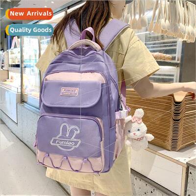 The new of cool workwear literary female students shoulder b