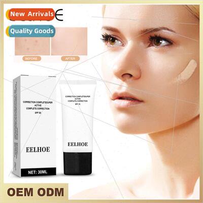Pre-makeup barrier cream Invisible pores brighten skin tone