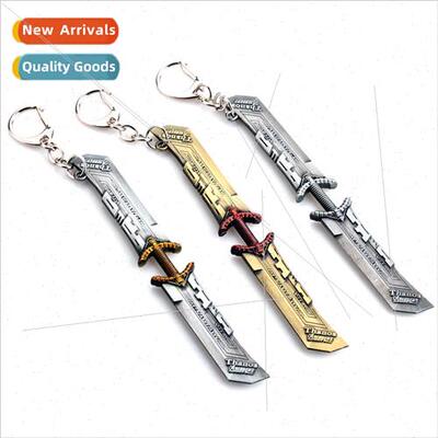 Exterminator double blade knife model keychain The Avengers