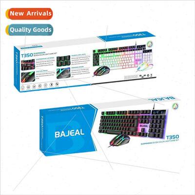 Biosigns T350 wired usb luminous game keyboard and mouse com