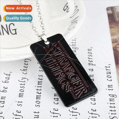Movie and   strange things 4 stranger things letters necklac