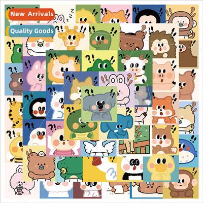 50 cartoon question mark animal graffiti stickers luggage no