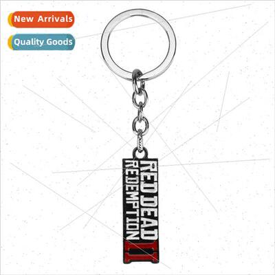 Game Wild Dart 2 Keychain Red Dead Redemption Alphabet Tag A