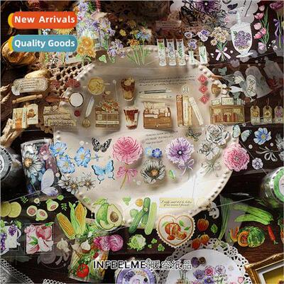 Tape Human fireworks romantic light retro diy handbook decor