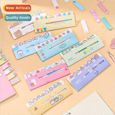 Cartoon animal row row stand convenience stickers cute ins g