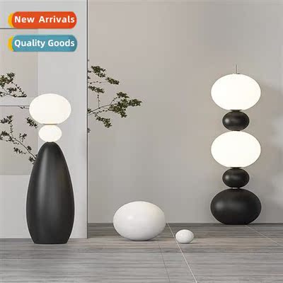 Modern simple living room floor lamp hotel showroom sample r