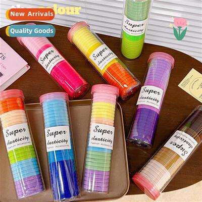 Bucket  30 colorful lear ribbs cy color high elasticy durabl