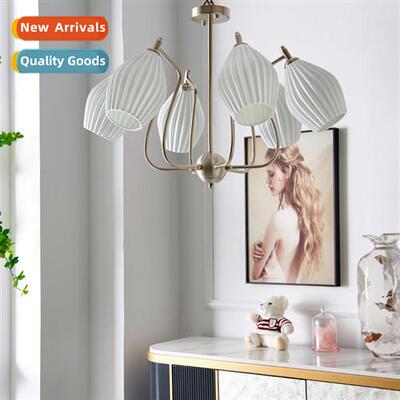Modern light luxury chelier American French retro living roo
