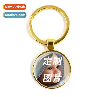 Star anime peripheral film and televisi metal keychain time