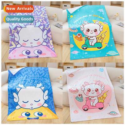 New drag print blanket fice nap blanket air cdiing blanket d