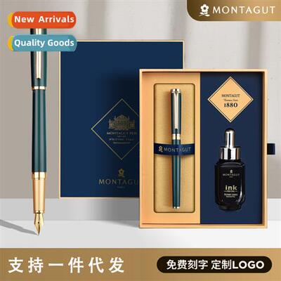 Fountain pen girls men students dedicated to practicing writ