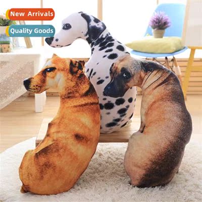 Creative Bend Dog Twisted Dog Pillow Cushi Removable  Washab