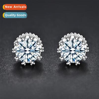 earrings men  women  popular fashi crown earrings zircia inl