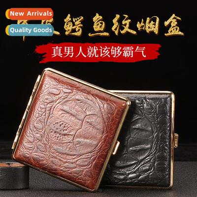 Metal Ir Clip Cigarettes 20pcs Cowhide High-grade Classic Ci