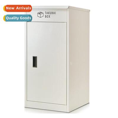 Outdoor large-capacy upturned mailbox anti-ft double doors p