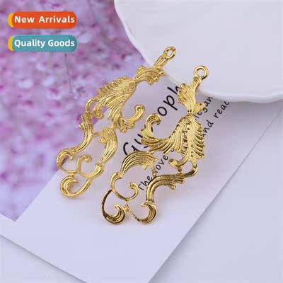 Hairpin diy material ancient style Hanfu step rock hmade pin