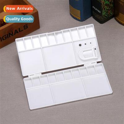 Small rectangular flip lid watercolor palette watercolor gou