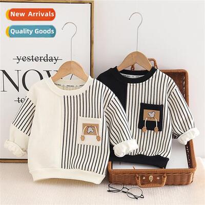Boys winter padded sweater new childrens tops 2 children war
