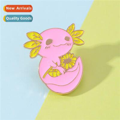 Europe and  Uned States new oil salamander metal brooch anim