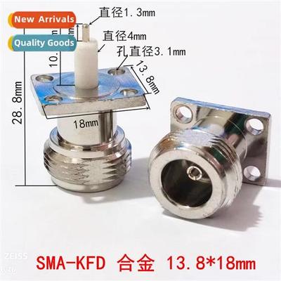 N-KFD-5-3 female 13.7*18 N four-hole square plate flange 6.5