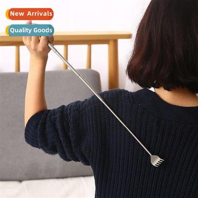 Retractable Stainless Steel Pen Clip Itchy Scratcher Metal W