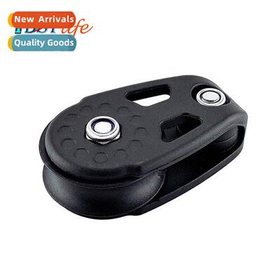 Boat Nyl Single Pulley Anchor Wheel Rope Buckle Accessories