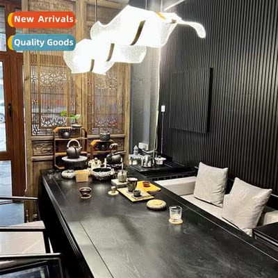 Tea room chelier art creative persaly tea table new chinese