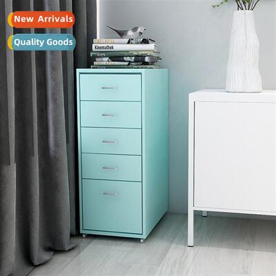 Office under  desk file cabinet tin organizer storage short