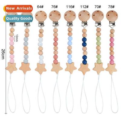 Baby Products  Hole Beechwood Pentagram Silice Anti-Drop Cha