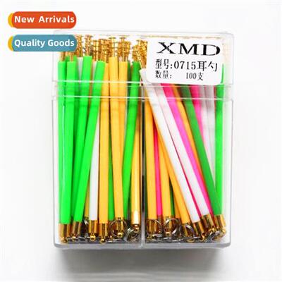 New colorful ear spos Plastic hle ear picker Ear digger Lg h