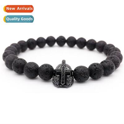 Lava Ste Volcano Vintage Armor Microset Helmet Charm Bracele