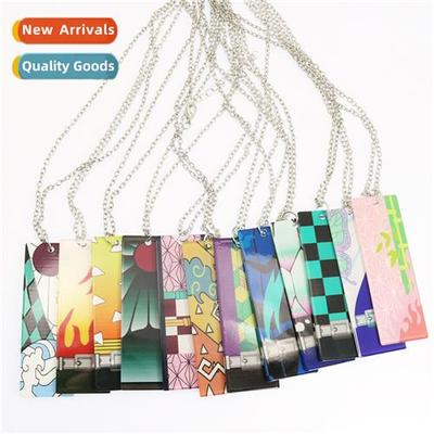 Anime peripheral ghost destroyed blade charcoal Jirou neckla