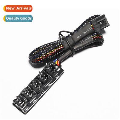 Computer case fan hub e point five pwm fan HUB package nyl m